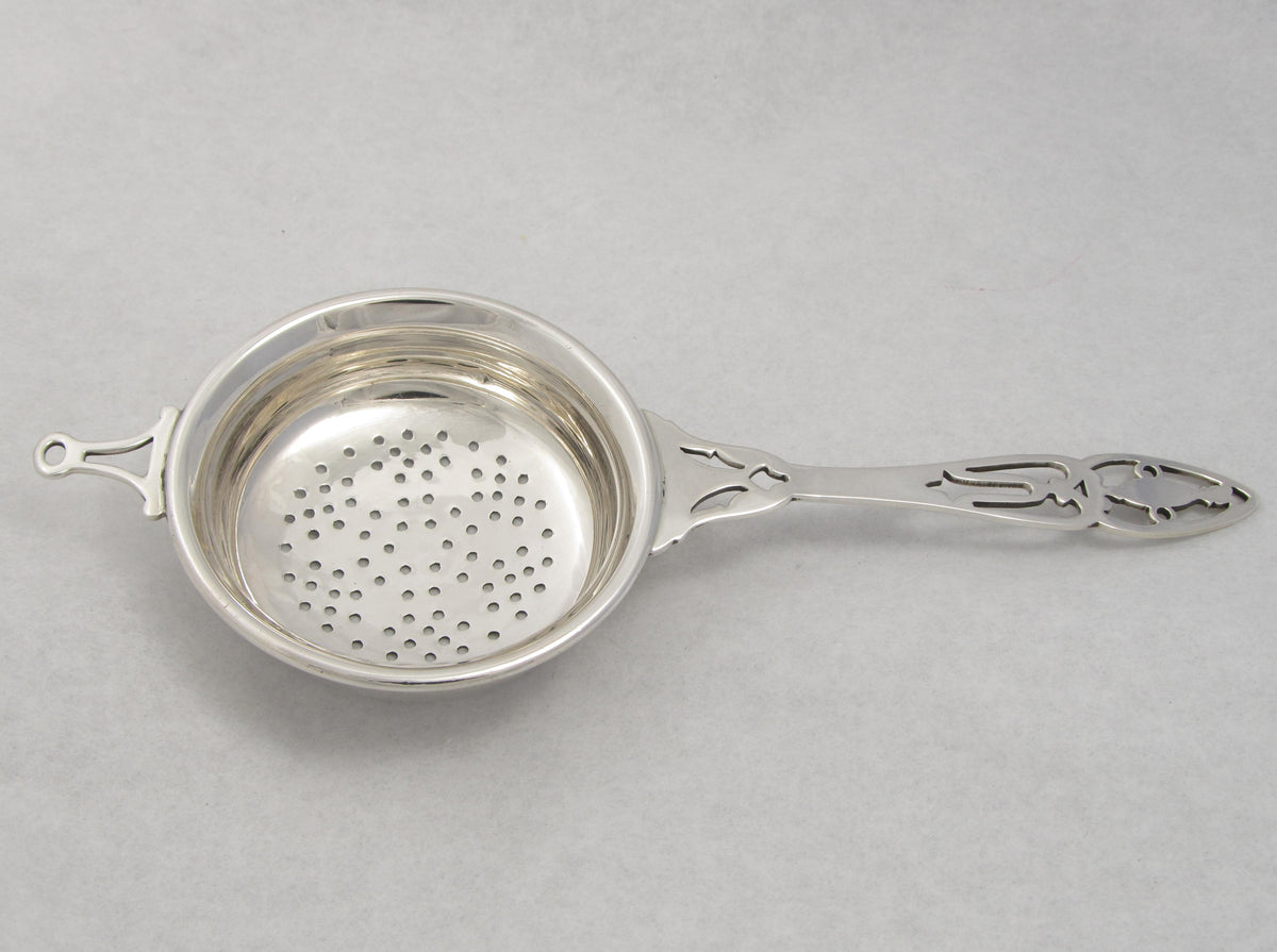 Sterling Silver Tea Strainer by Webster – Silversmithshop.com