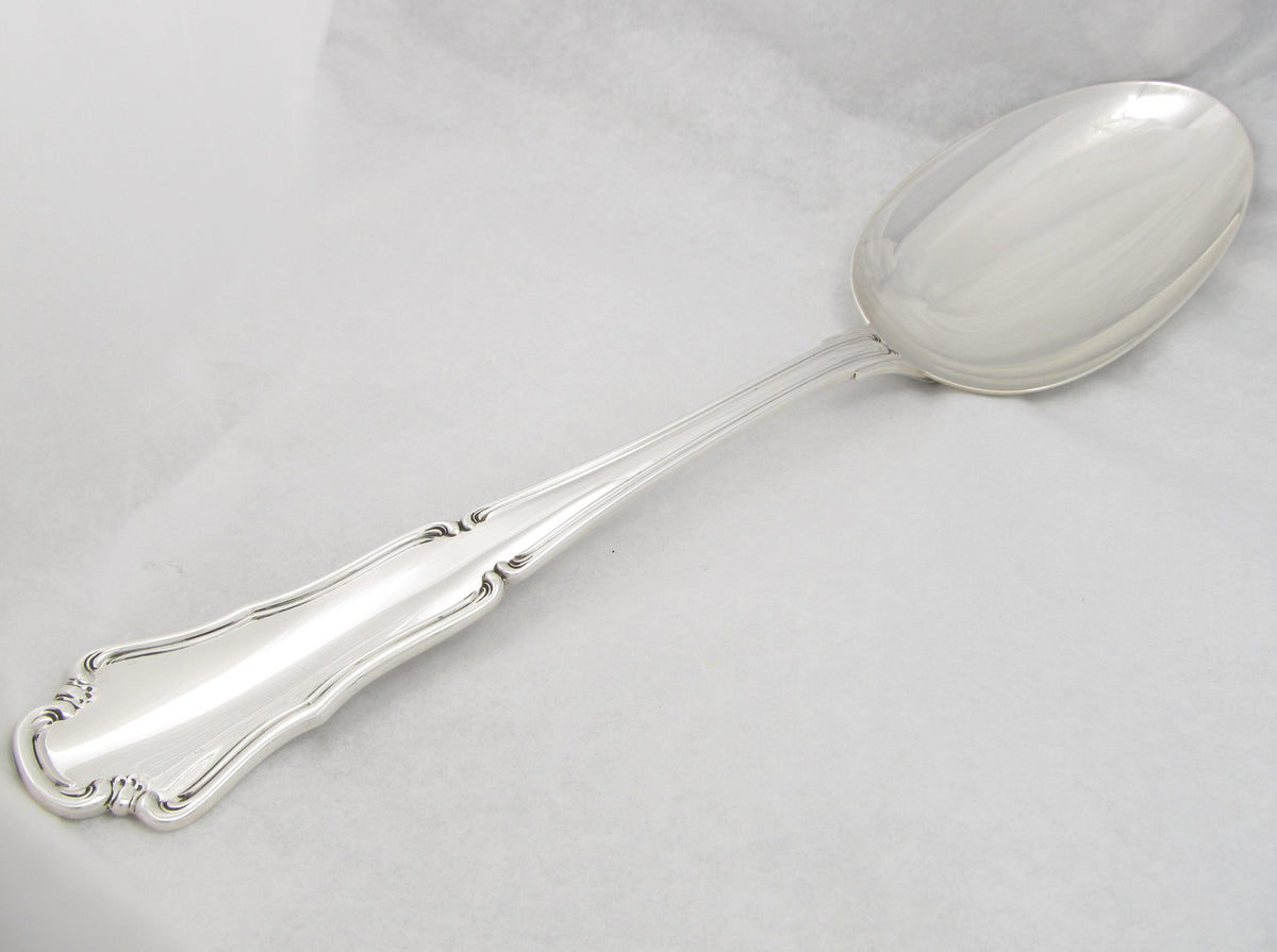 "Savoy" Sterling Silver Serving Spoon by Buccellati – Silversmithshop.com